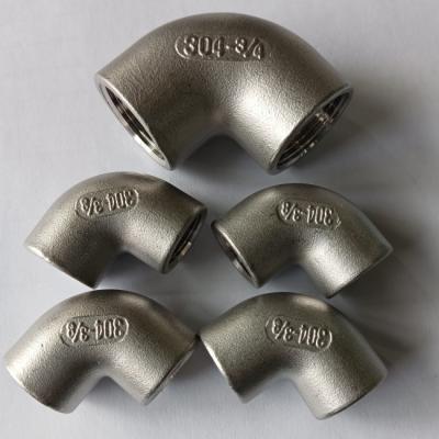 China AISI 304 Stainless Steel Socket-Welding Elbow 1/8