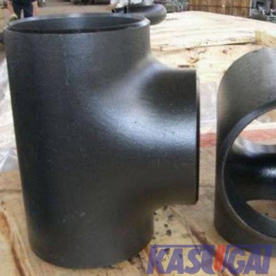 China ASTM A420 WPL6 B16.9 Low Alloy Steel Butt Welding Straight Tee 1/2