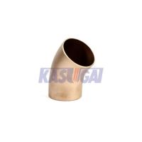 China ASME B16.9 Copper Nickel 45 Degree Long Radius Elbow ASTM B122 C70600 1/2