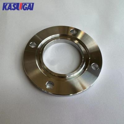 China JIS SUS304 VG-FF 65A Stainless Steel Vacuum Full Face Flange OD145mm 10mm Thick for sale