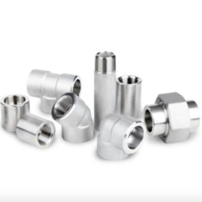 China KASUGAI NPT Stainless Steel Pipe Fittings 1/8 ASME B16.11 ISO PED for sale