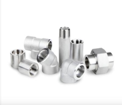 China KASUGAI 1/8 Stainless Steel Nipple ASME B16.11 BSP NPT for Oil Gas Petrochemical for sale