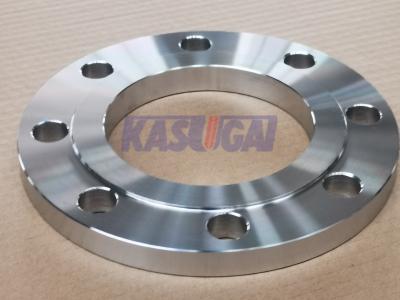China JIS G3443-2 SUS304 Stainless Steel Slip On Plate Flange DN80 F12 Full Face for sale