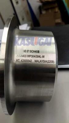 China ASTM A403 Stainless Steel Butt Welding Stub End 1/2 to 24 Inch Pipe Fittings for sale