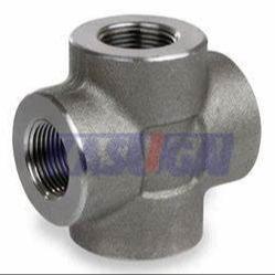 China ASTM A403 WP304 ASME B16.11 Forged Socket Welding Cross 1/8