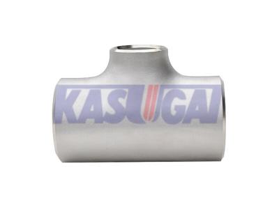 China WP304 ASME B16.9 Stainless Steel Butt Weld Reduced Tee 1/2-16 Inch Seamless for sale
