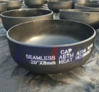 China ASTM A234 WPB ASME B16.9 Carbon Steel End Cap 1/2 to 48 Inch Pipe Fitting for sale