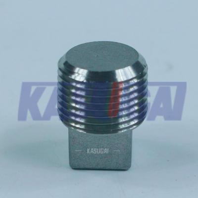 China AISI 304 MSS SP-114 CL150 1 1/2 Stainless Steel Cast Threaded Square Head Plug for sale