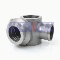 China ASTM A403 WP304 Stainless Steel Forged SW Cross 3000 LBS 1/2 to 4 Inch for sale