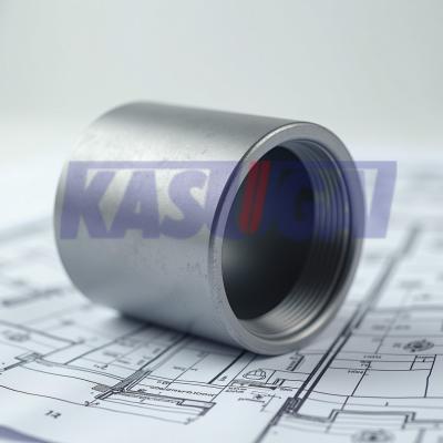 China ASTM A403 WP304 Stainless Steel Socket Weld Coupling 3000 LBS 1/2 to 4 Inch for sale