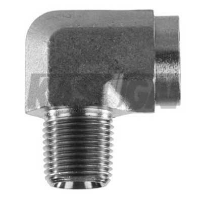 China ASTM A182 F316 Forged Threaded Street Elbow 3000 6000 PSI 1/8 to 2 Inch NPT for sale