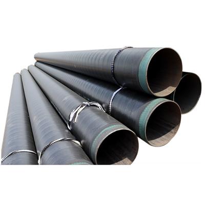 China 3PE Anti-Corrosion Coating Steel Pipe 89-2020mm OD for Oil Gas Water Pipeline for sale