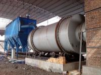 China Under Engineer's Guidance SS304 Industrial Sand Rotary Dryer for Drying Silica Sand for sale