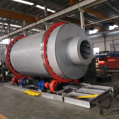 China Silica Sand Rotary Dryer for Industrial 1 of Core Components 1% Output Moisture for sale