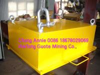 China Motor Core Components Suspended Conveyor Belt Magnetic Separator for 1-20 Tons / Hour for sale