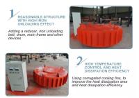 China Disc Magnetic Separator with Spare Parts Supply Anytime 0.1-35kg Capacity Consumption for sale