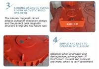 China Disc Magnetic Separator with Spare Parts Supply Anytime 0.1-35kg Capacity Consumption for sale