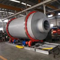 China 3 Pass Rotary Mineral Dryer with Small Drum and Durable Construction for sale