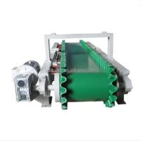 China PLC Controlled Sand Belt Conveyor for Inclining Steel Rubber Brick Belt in Coal Mine for sale