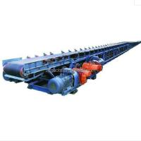 China PLC Controlled Sand Belt Conveyor for Inclining Steel Rubber Brick Belt in Coal Mine for sale