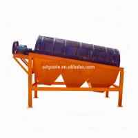 China 1-10t/h Processing Capacity Double Layers Washing Trommel Screen for Alluvial Mining for sale