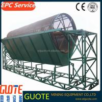 China Voltage 220/380v Compost Trommel Screen for Sand Gravel Separation for sale