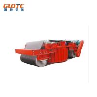 China 220V/380V Self Cleaning Conveyor Belt Overband Electromagnetic Separator Dry Iron Remover for sale