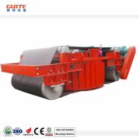 China 220V/380V Self Cleaning Conveyor Belt Overband Electromagnetic Separator Dry Iron Remover for sale