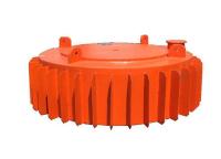 China 220V/380V High Magnetic Field Electromagnetic Separator Electric Magnetic Iron Remover for sale