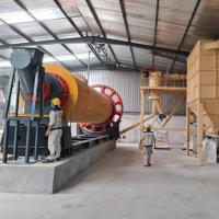 China Dimension L*W*H M Dimension Quartz Sand Ball Mill for Making Powder by Guote Company for sale