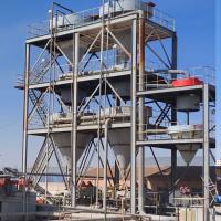 China 50-100 TPH Sand Washing System to Fulfill Customer's Requirement for Glass Grade Sand for sale