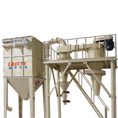 China 325-1250 Mesh Sand Powder Air Classifier with Dust Collector and Blower Air Pressure for sale
