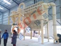 China 325-1250 Mesh Sand Powder Air Classifier with Dust Collector and Blower Air Pressure for sale