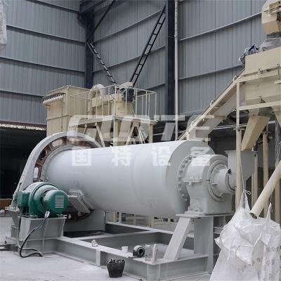 China Quartz Powder Production Line Energy-saving Rotary Ball Mill Machine for Dry Sand Making for sale