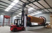 China Quartz Powder Production Line Energy-saving Rotary Ball Mill Machine for Dry Sand Making for sale