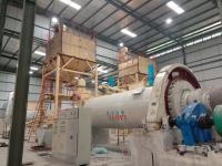China Quartz Powder Production Line Energy-saving Rotary Ball Mill Machine for Dry Sand Making for sale