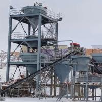 China Frac Sand Making Hydrosizer for Silica Sand Processing in Glass Production Line for sale