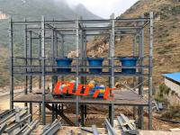 China AC Motor Operated Silica Sand Washing Plant for Glass Grade Sand for sale