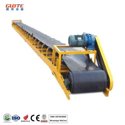 China Provided Video Inspection Heavy Duty Belt Conveyor for Clay Aggregate Transportation for sale