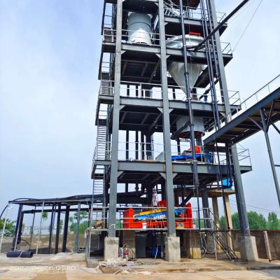 China Raw Material Processing Line Transforming Stones Rocks and Ores into Glass Grade Sand for sale