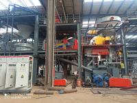 China 100 tph Glass Grade Silica Sand Washing Plant with High Capacity and AC Motor for sale