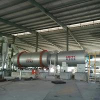 China Stainless Steel 304 Three Rotary Drum Dryer for Silica Sand of Block Size for sale