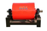 China 1200-5000 Gauss Dry Rotary Permanent Magnetic Separator Drum Pulley for Belt Conveyor for sale