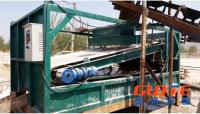 China Iron Water Wet Belt Incline Flat High Gauss Magnetic Separator for Sand Purifier for sale