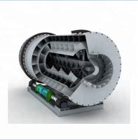China River Sand Drying Rotary Drying Equipment with 304 Stainless Steel Drum and AC Motor for sale