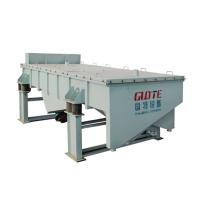 China 1460/960mm Frequency Plastic Pellets Linear Vibrating Screen for Granule Separation for sale