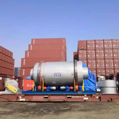 China Rotary Drum Dryer Machine with 5kg/h Evaporation Capacity and Video Technical Support for sale