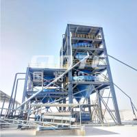 China 2023 Wet Feldspar Quartz Silica Concentrator Plant for Glass Sand Processing Equipment for sale