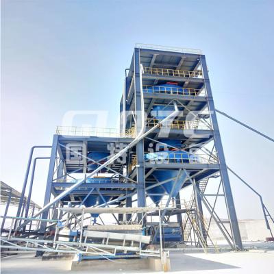 China 2023 Wet Feldspar Quartz Silica Concentrator Plant for Glass Sand Processing Equipment for sale