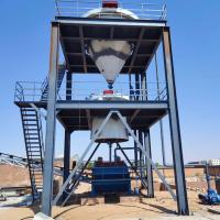 China Hydrocyclone Silica Sand Washing Plant 10000 KG Capacity for Mineral Processing Equipment for sale